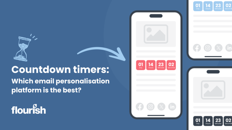 Countdown Timers for email: NiftyImages, Sendtric & MotionMail - Flourish